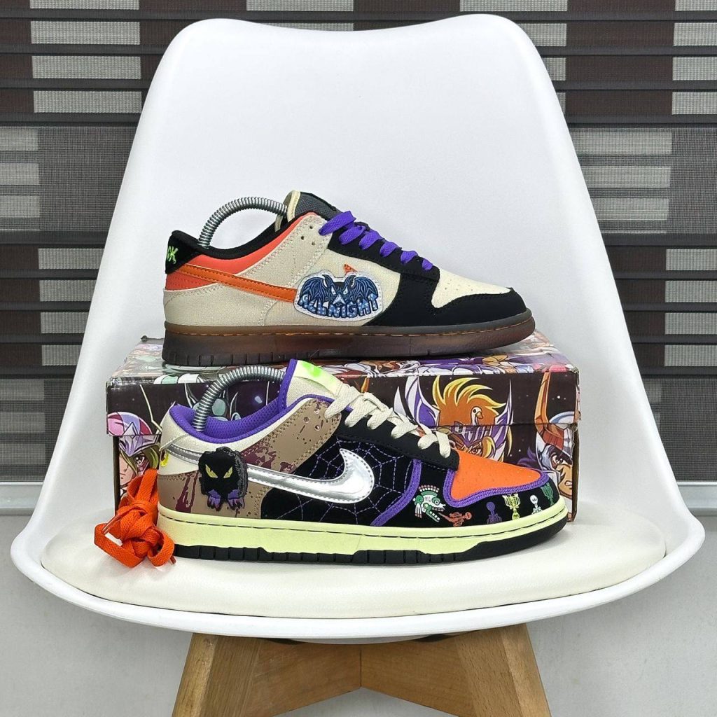 NO BRAINER PSD x NIKE SB DUNK LOW CUSTOMS - DERI PLUG