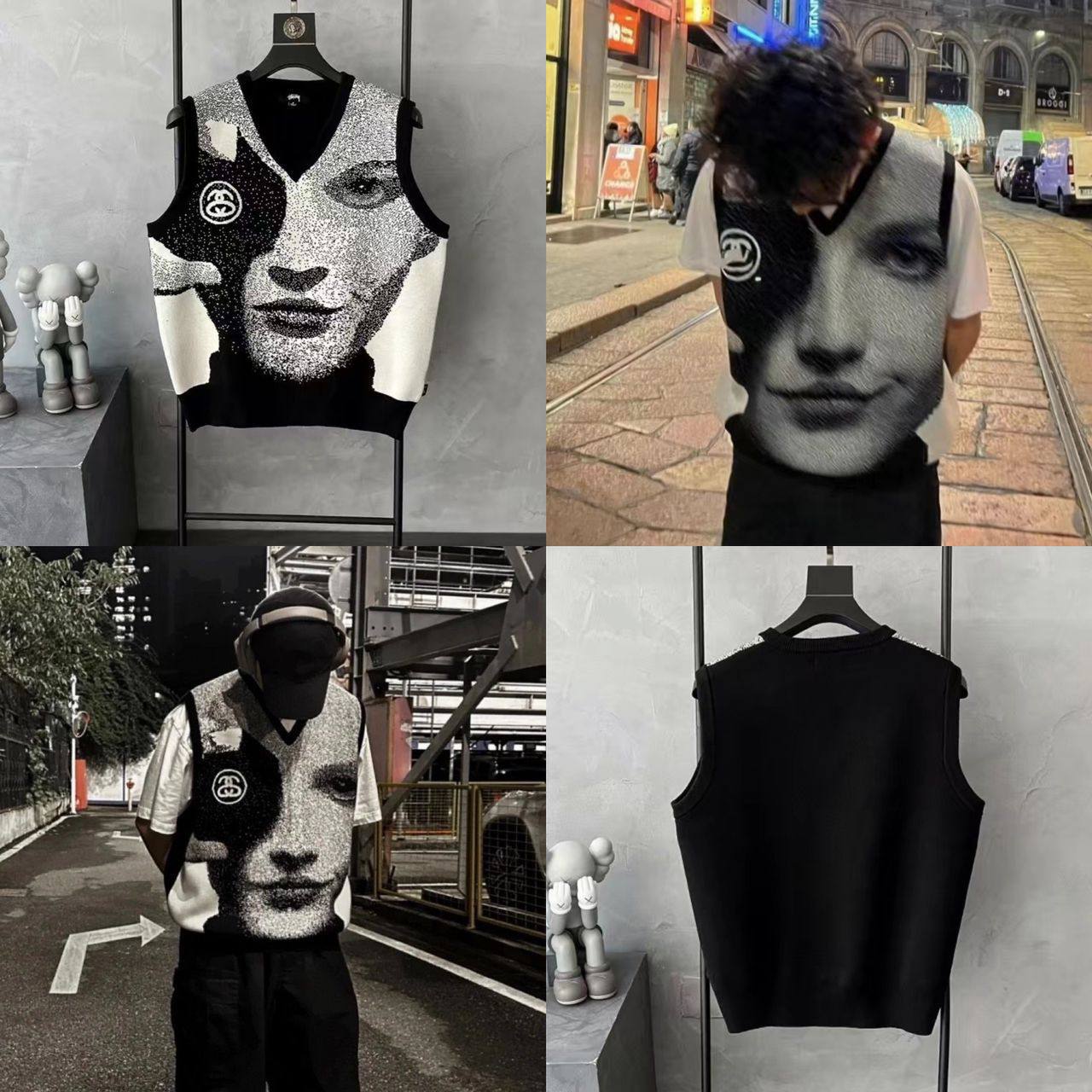 STUSSY VEST - DERI PLUG